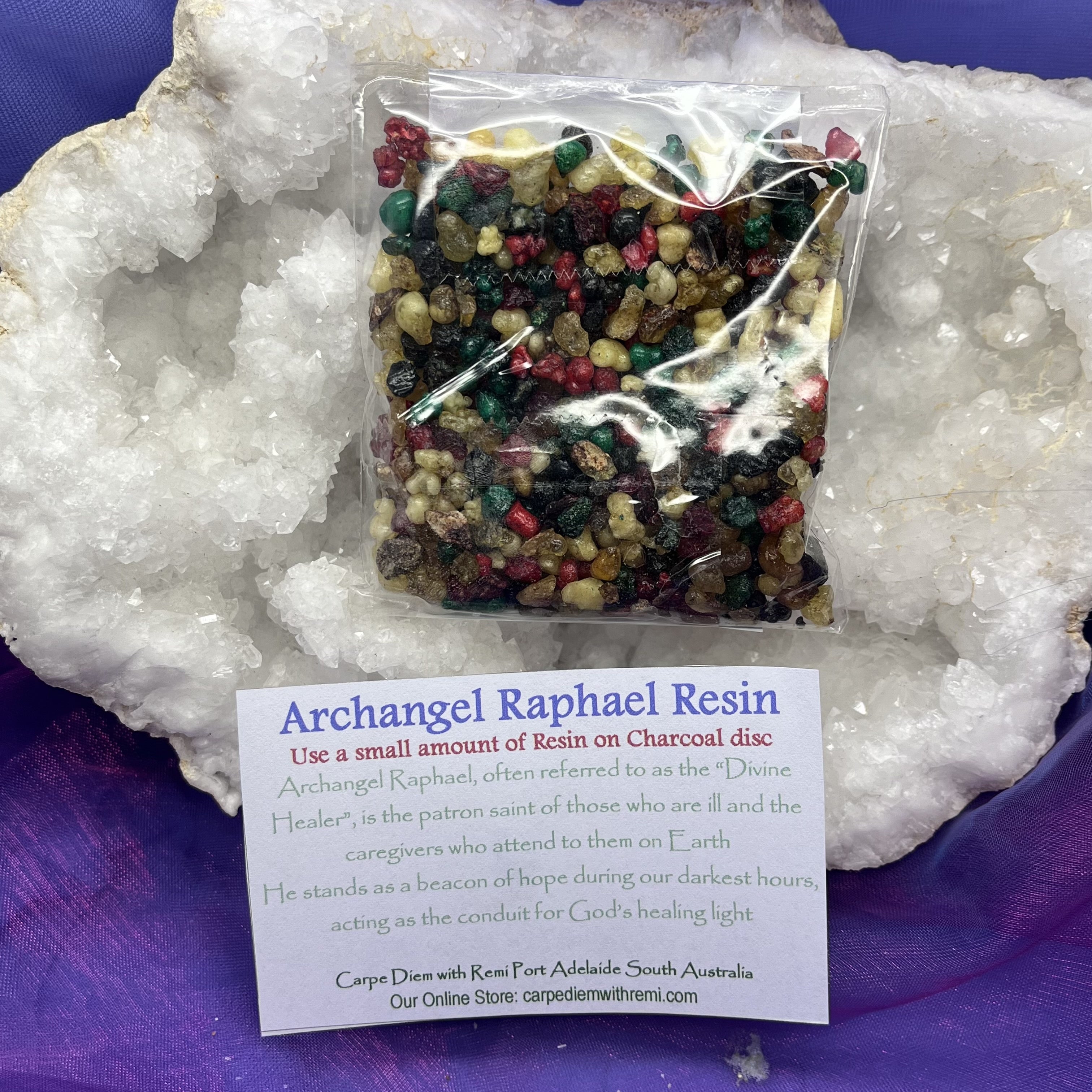 Archangel Raphael Resin 30g – Carpe Diem With Remi